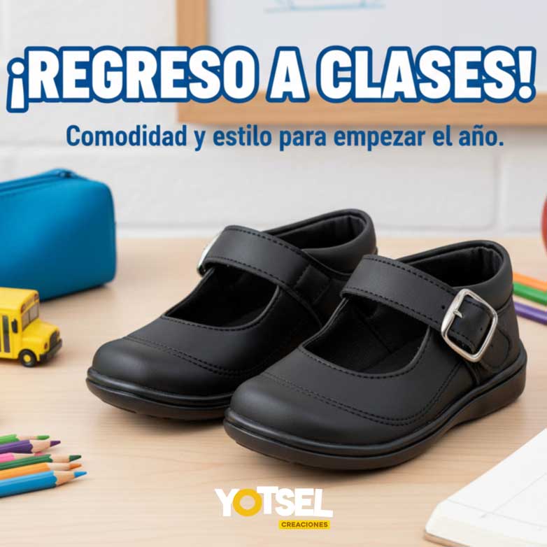 MAFALDA NEGRO MATE - Calzado Yotsel